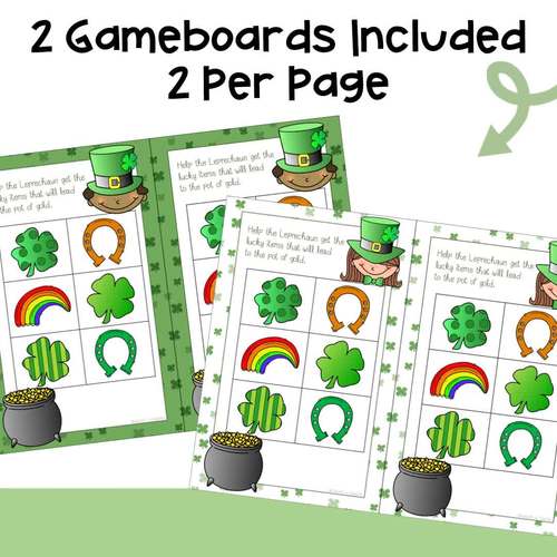 St. Patrick's Day Open Ended Game by Passport to Teaching | TPT