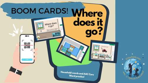 Where Does It Go? A Core Word & Household Vocabulary Practice Game ...