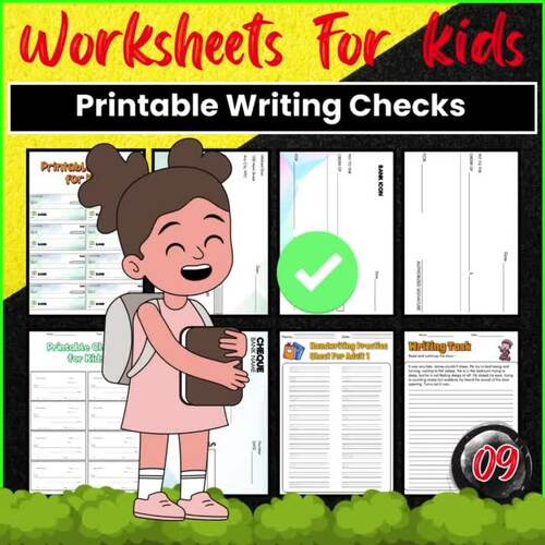 4th Grade Check Writing Template Worksheets by Lib Anatomy school