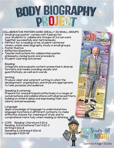 Dwight D. Eisenhower, United States President, Body Biography Project
