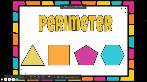 Distance Learning: Google Slides -Perimeter by Jennifer Johnson