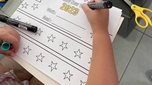 2023 - New Year Paper Crown - Corona de Papel Año Nuevo | TPT