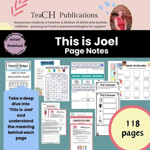 Autism Awareness Acceptance Learning Pack Literacy & Health Social ...