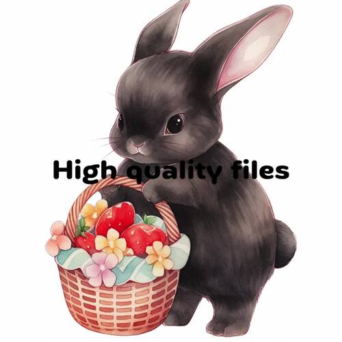 Happy rabbit clipart,teachers and parents,Easter Day clipart by Like to ...