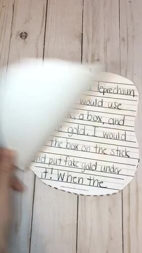 How To Catch a Leprechaun Writing- Includes Two Different Book Options!