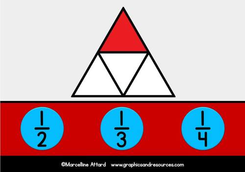 BOOM CARDS SIMPLE FRACTIONS FIRST GRADE ACTIVITY GAME HALVES THIRDS ...