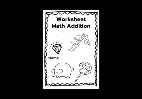 Addition Math Centers Worksheet Activities Within 20 by Taro Creator