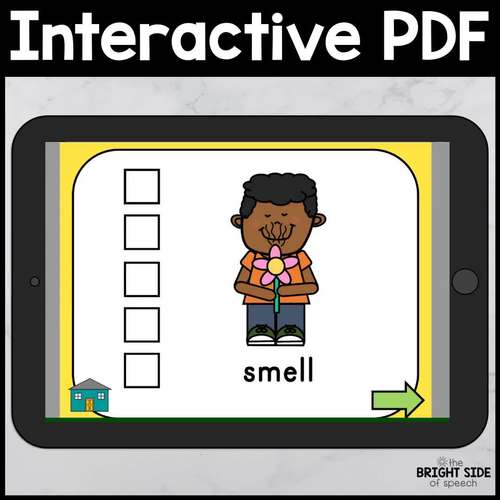 Initial SM + SW Blends No-Print Articulation Flashcards + BOOM cards