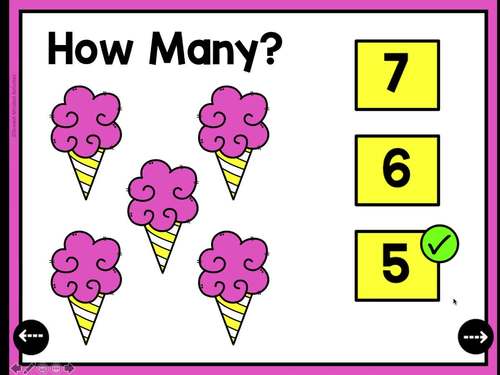 First Day of School Activities Counting Powerpoint Games 1-10 | TpT