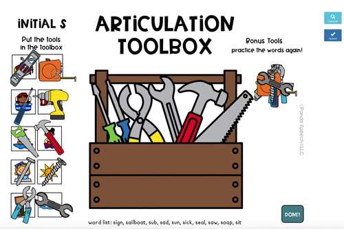 Articulation Toolbox BOOM Cards: Later Sounds (Distance Learning)