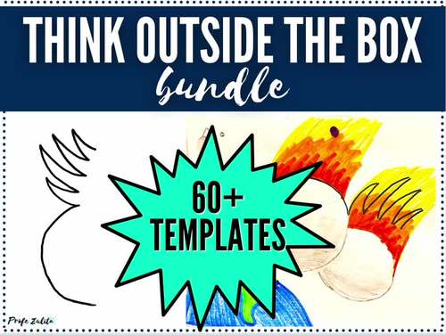 Think Outside the Box 60+ Prompt Ice Breaker & SEL Bundle by Profe Zulita