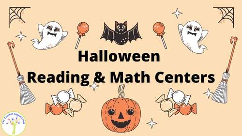 Kindergarten and 1st grade Reading and Math Center Games & Activities ...