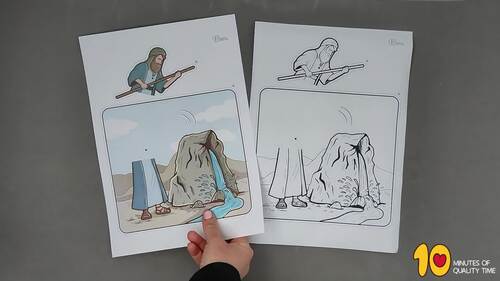 Moses Draws Water from the Rock by 10 Minutes of Quality Time | TPT