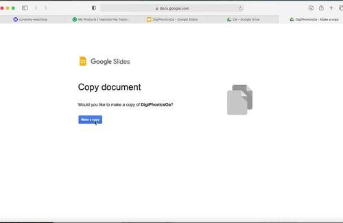 Vowel Team OA Phonics Games |Digital Phonics Intervention |Google Slides
