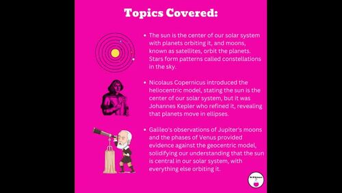 Movement in Space Study Guide (MS-ESS1-1) by DrBScience | TPT