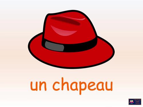LES ACCESSOIRES - POWERPOINT on accessories vocabulary in French