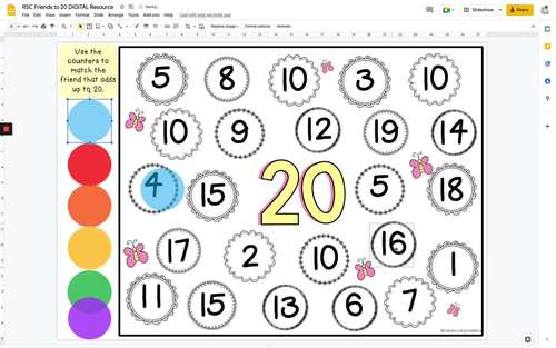 Addition & Subtraction to 20 - Digital & Printable: Friends to 20 ...