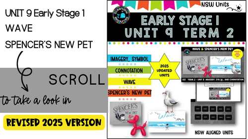 ES1 UNIT 9 (2025 update) WAVE, SPENCER'S NEW PET NSW DET unit component B