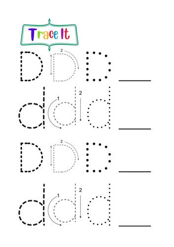 Toddlers Curriculum | Letter "D" Activities by Brainstorm Preschool