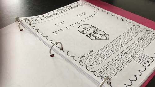 First Grade Valentine's Day/February Sub Plans by Teaching with Jen Rece