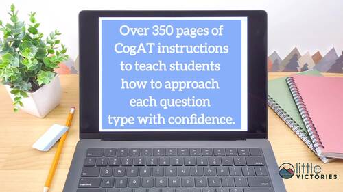 Cognitive Abilities Test Study Guide and Practice Tests (CogAT) BUNDLE ...