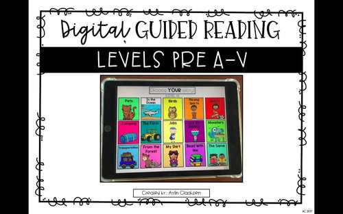 Level B Spring Digital Guided Reading Passages | Google Slides Digital ...