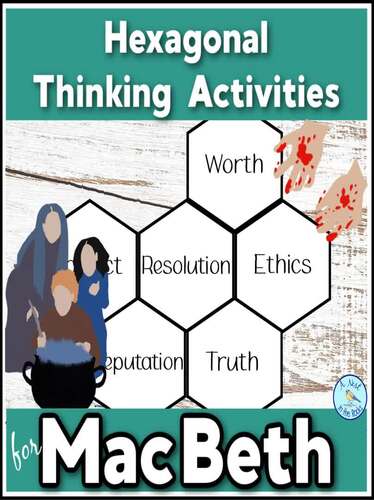 Hexagonal Thinking Analysis Activities for MacBeth -Print | TPT