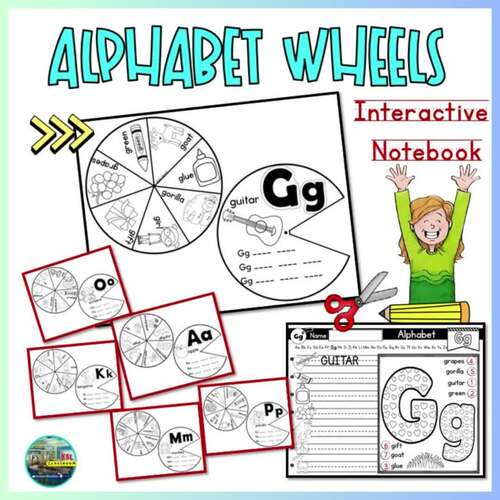 ️Alphabet Wheels by ESL Classroom | TPT