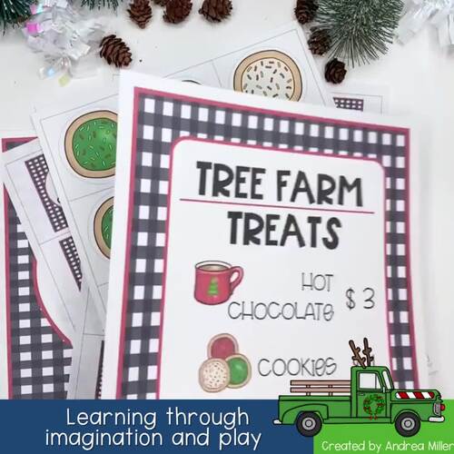 Christmas Dramatic Play Center | Tree Farm Winter Holiday Theme for ...