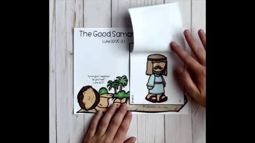 The Good Samaritan Bible Craft by Heartprints for Littles | TpT