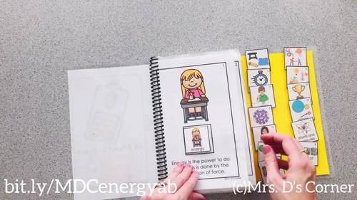 Energy and Forces of Matter Adapted Books [Level 1 and 2] by Mrs Ds Corner