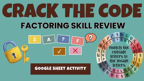 Factoring Polynomials Activity Digital Interactive Prctice Review Algebra 1