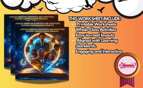 African American Scientist Inventor Activities Comprehension Passages ...