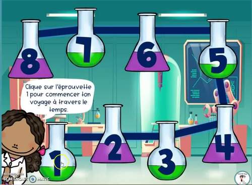 French Math Interactive Game | Jeu interactif Décomposition des nombres