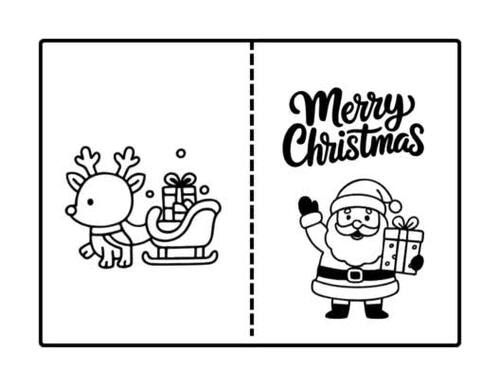 Christmas Holiday Cards Pack - Classroom Kindness, Coloring, Activity ...
