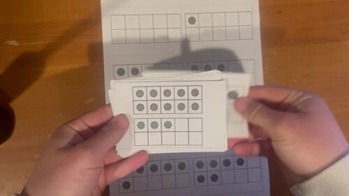 Ten Frame Flash Cards for Numbers 0-20: Build Subitizing & Number Sense ...