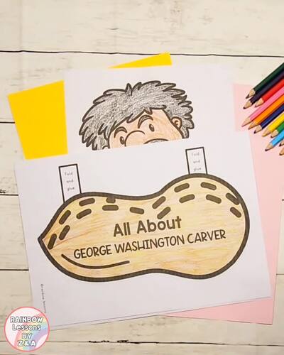 George Washington Carver Writing Craft | All About George Washington Carver