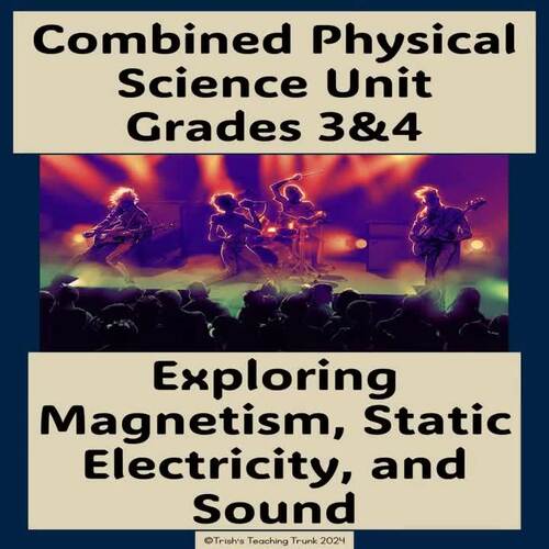 Saskatchewan Grade 3 & 4 Science Unit for Magnetism, Static Electricity ...