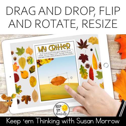 Leaf Man Digital Book Companion and Digitial Art Activities - Fall Art ...