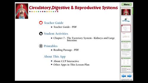 The Excretory System - Kidneys and Large Intestine - NOTEBOOK Gr. 3-8