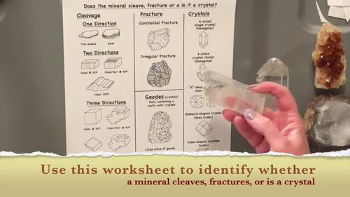 Mineral Identification LESSON: Earth Science & Geology by Midnight Star