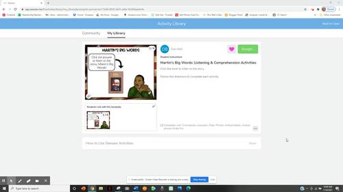 Martin's Big Words Digital Activities by Happy Kid Print | TPT