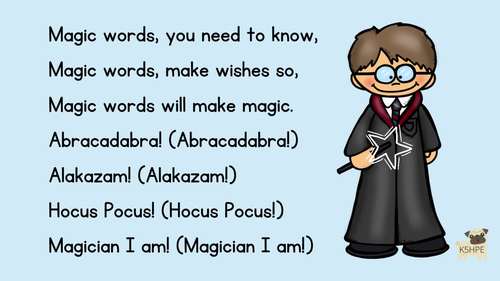 Music: Magic Words, Vocal Music Education, Choir by K5 Hidden Peak ...