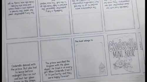 Peter’s Travels Bible Story Foldable Mini Book Grade 1 2 3 ELA READING