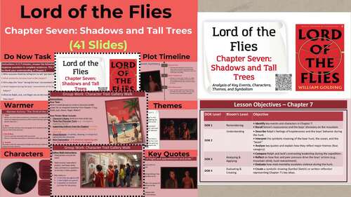 Lord of the Flies Chapter 7 PowerPoint (PPT) Summary and Analysis