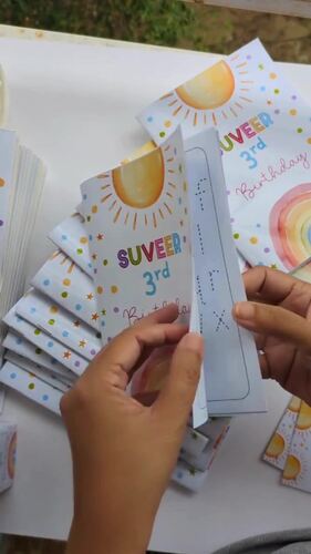 Rainbow and Sunshine Theme Activity Book for Birthday Favors by ...