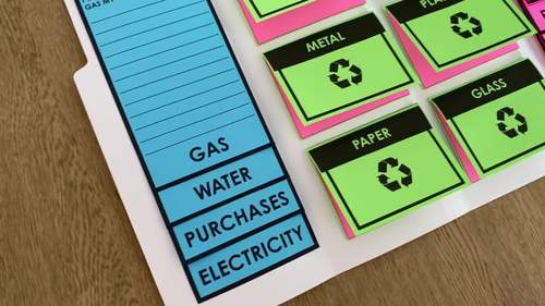 Earth Day Lapbook - Reduce Recycle Reuse by Design Undone | TPT