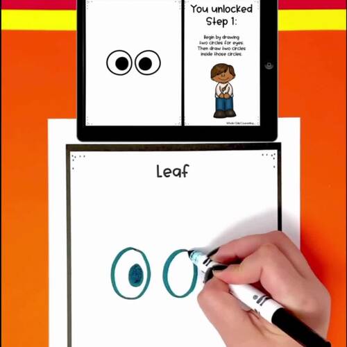 Problem Solving Communication and Social Skills Directed Drawing Fall Set 2