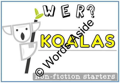 German Reading Writing Nonfiction Expository Text by Words Aside