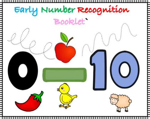 Early Number Recognition 1-10 by Diverse Tutors | TPT